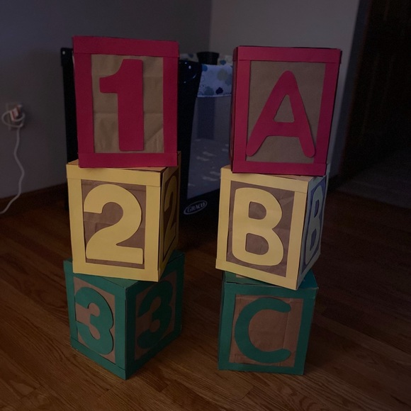 Other | Colorful Alphabet And Number Blocks For Kids | Poshmark